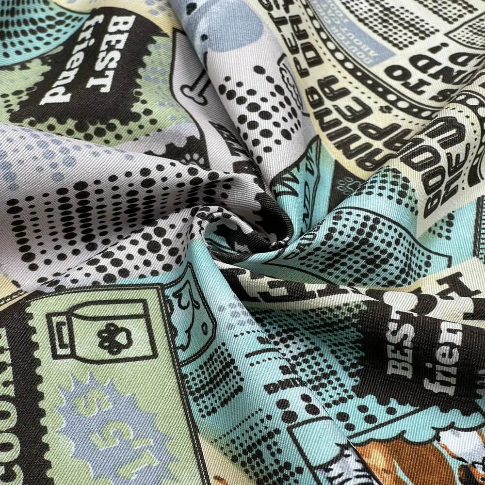 Tecido Gorgurão Cão Melhor Amigo | Forte Têxtil